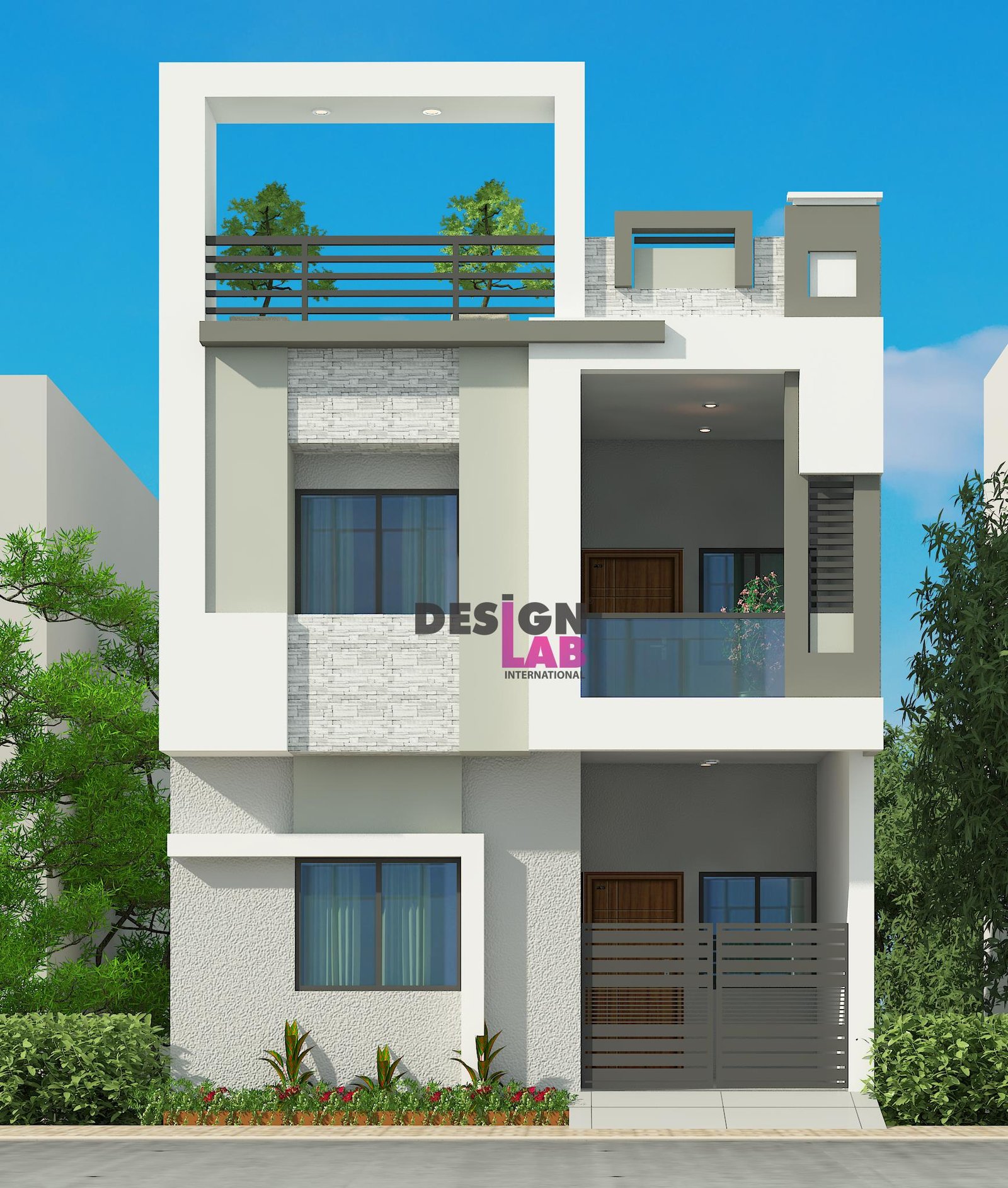 » Modern 2 Floor House Plans Indian Style