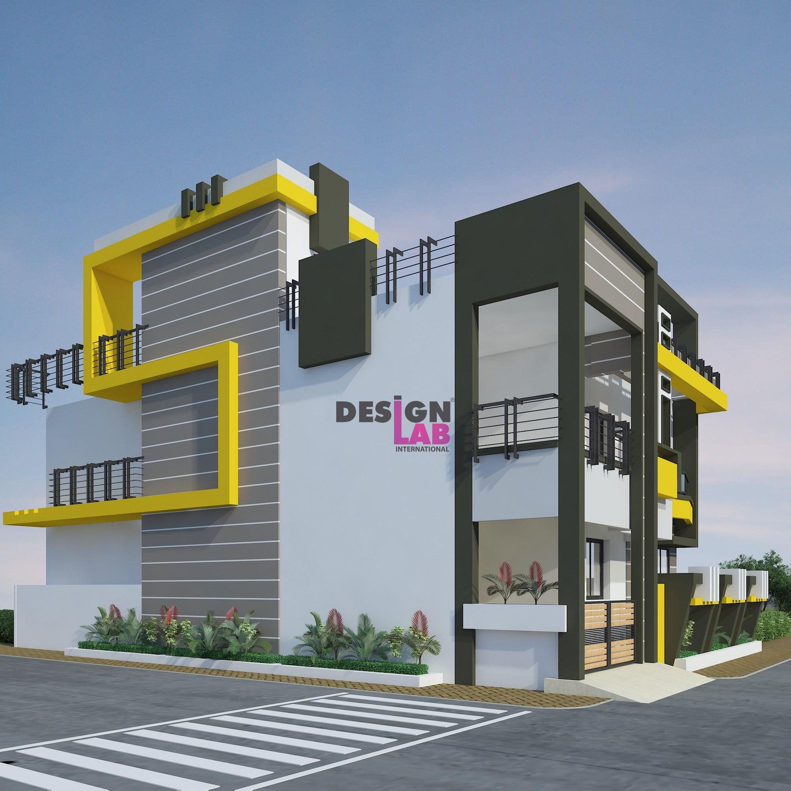 » modern 3d house design images