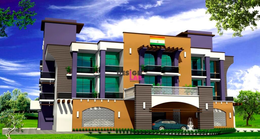 » Modern Building Outside Elevation 6 Images Design