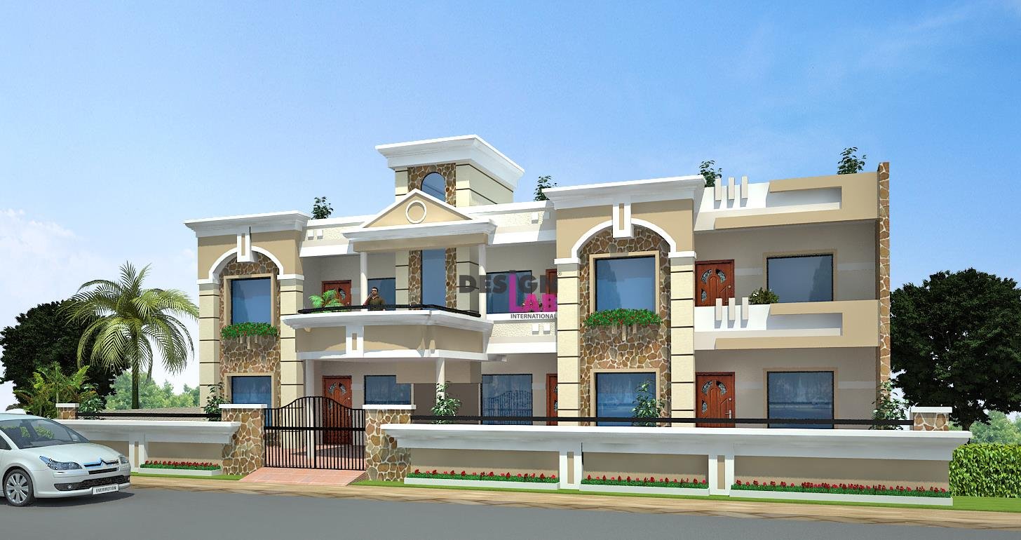 » Moder contemporary big villa design Images