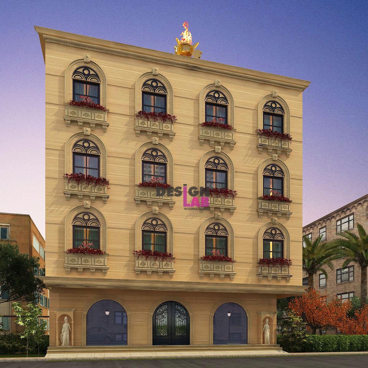 » hotel exterior design architecture