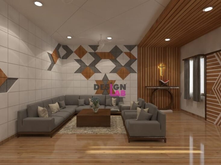 » drawing room interior and wall design