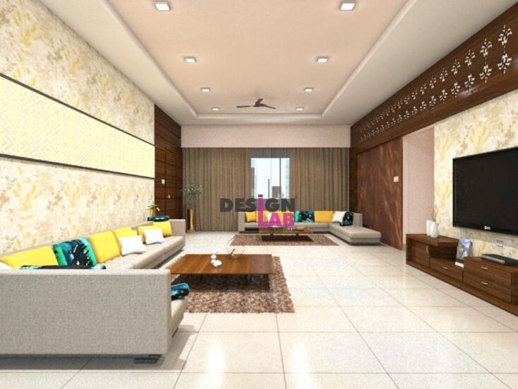 » Modern Ground Floor Hall Design Ideas India