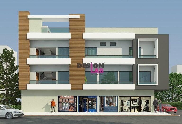 » Modern 3 storey Commercial Building Design