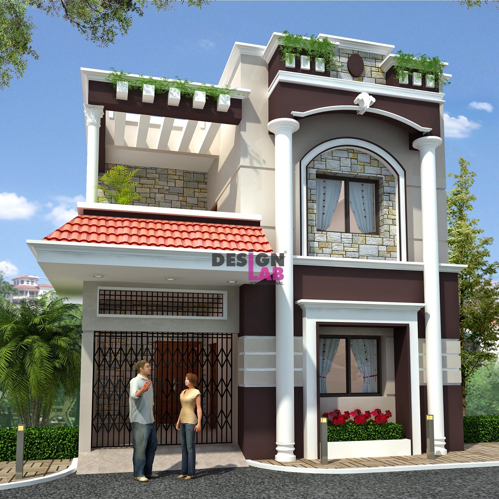 » Modern Beautiful Two Floor House Design