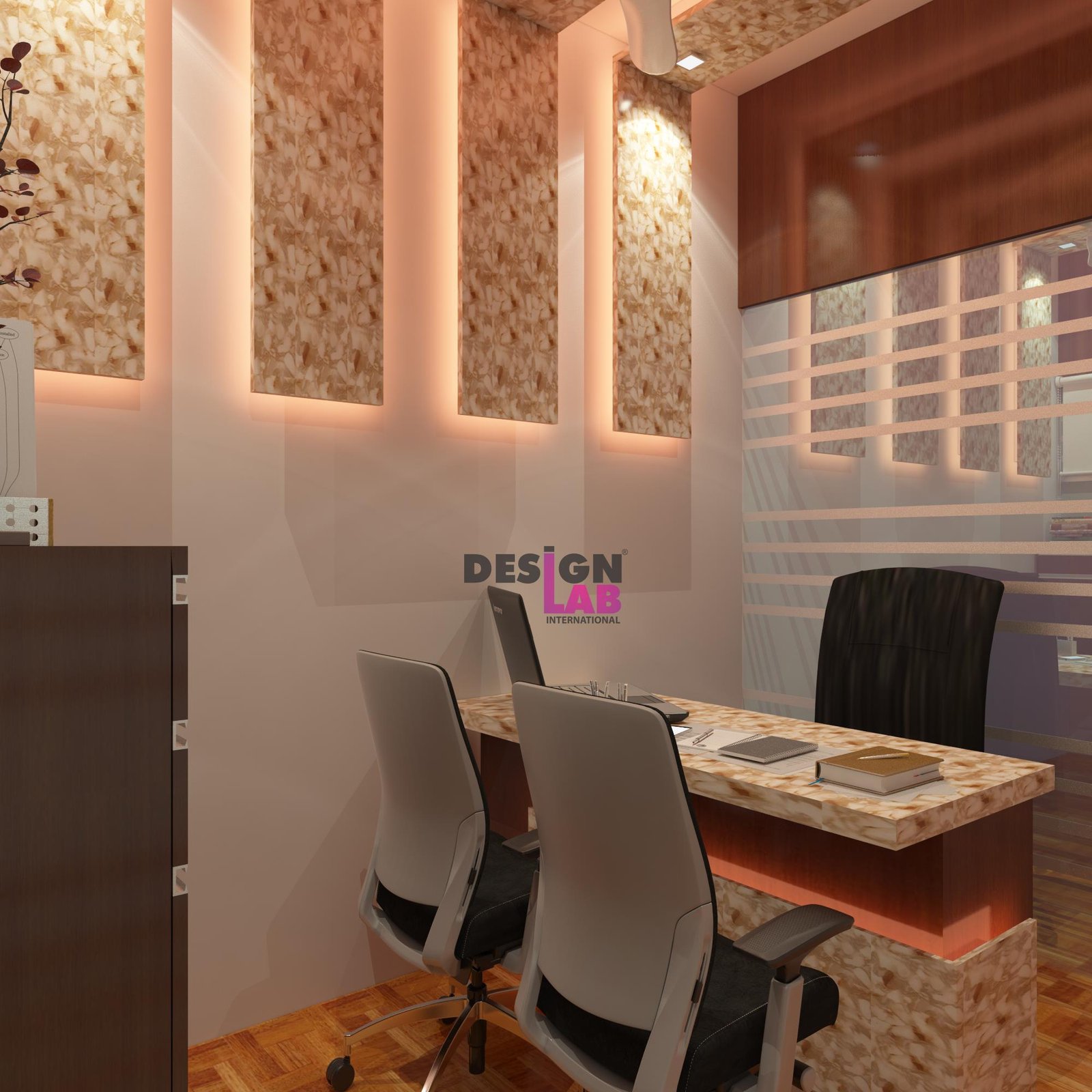 » Modern Boss Office Cabin Design