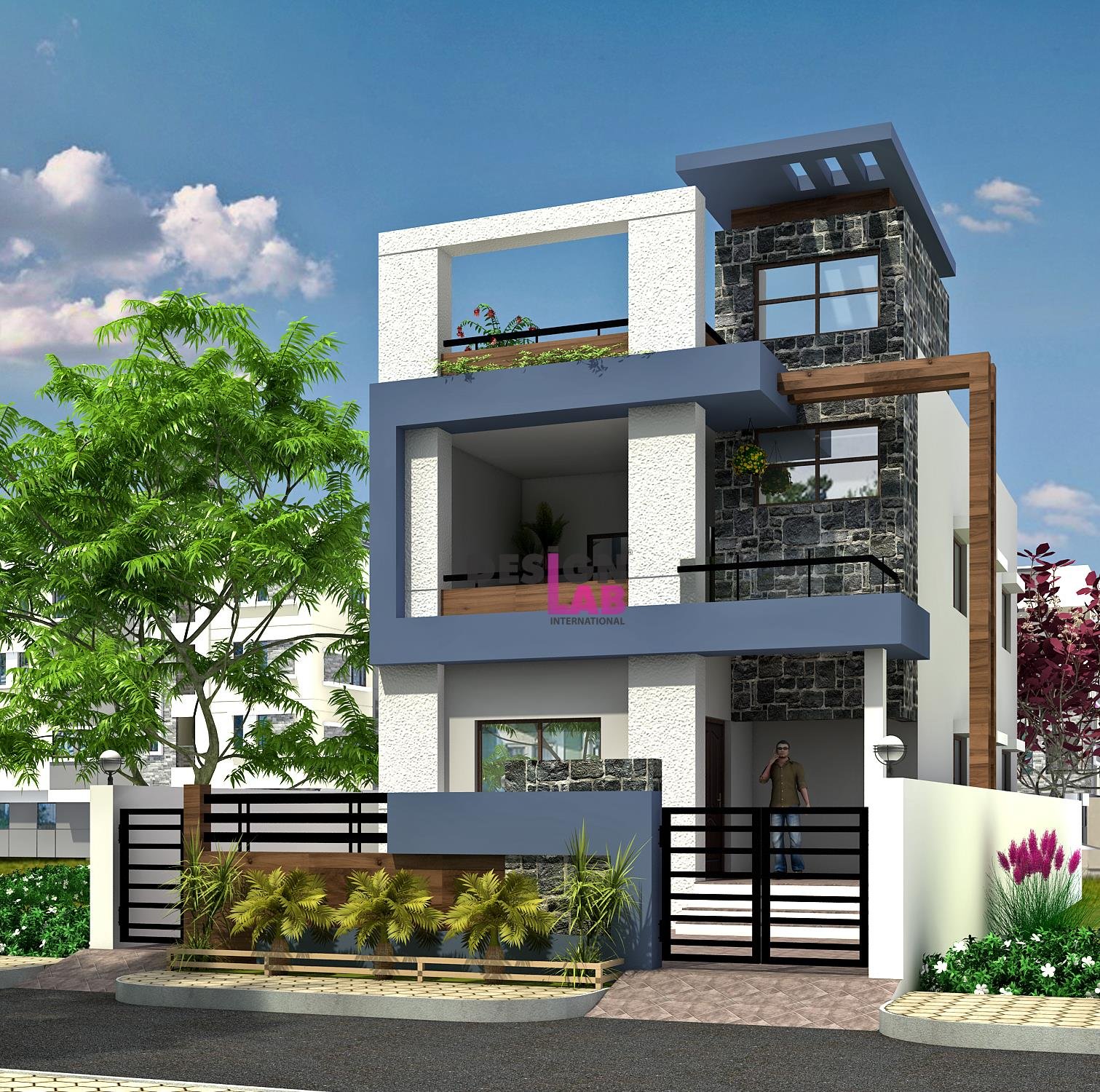 » Modern 7 Bedroom Modern House Plans