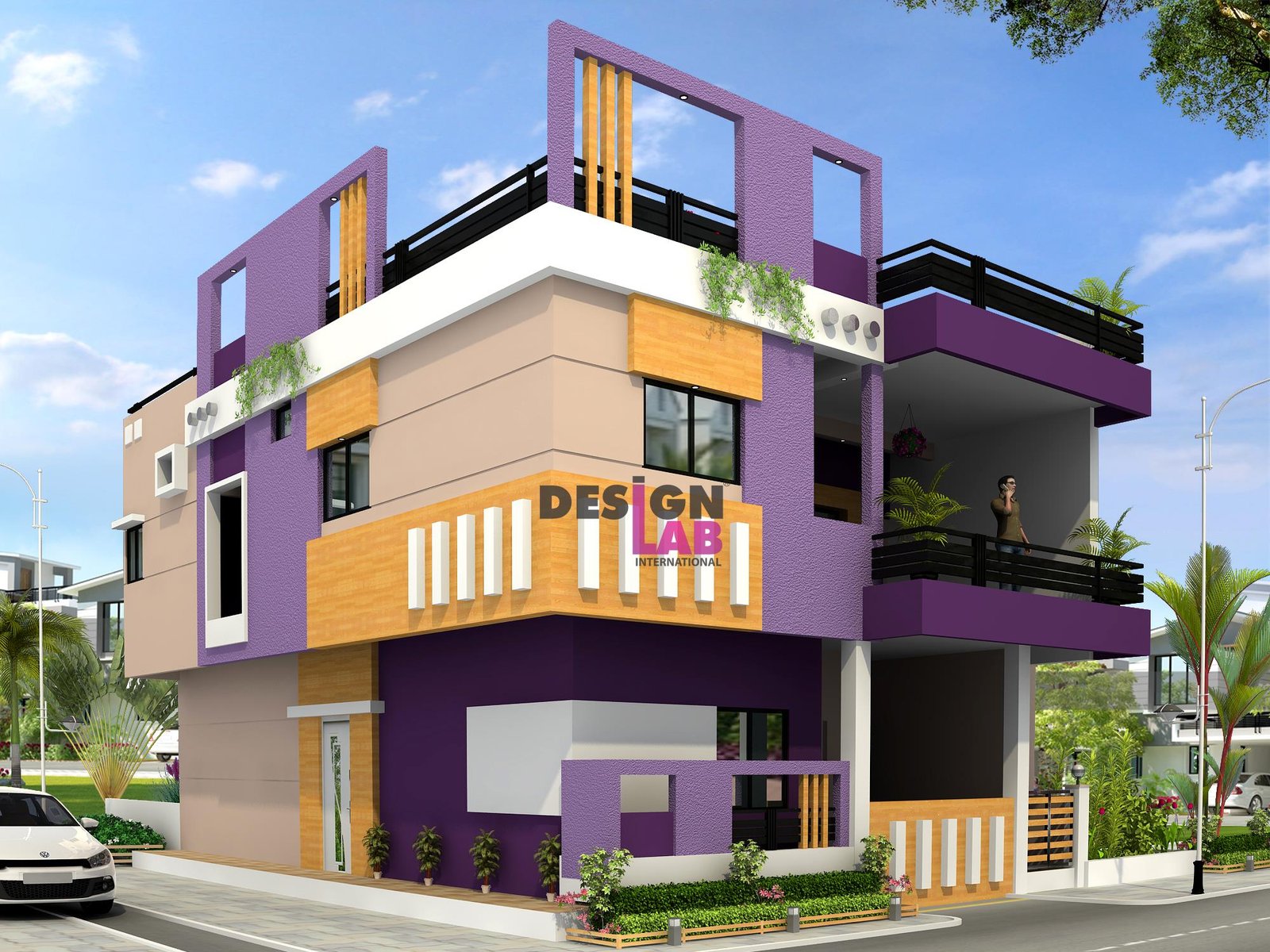 » Modern House Double Storey Design Images