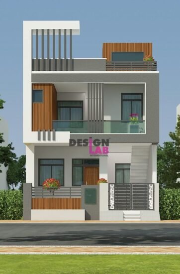 » Modern Two Floor House Exterior Design