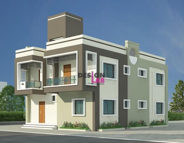 » Modern 3D Exterior Elevation Design Ideas
