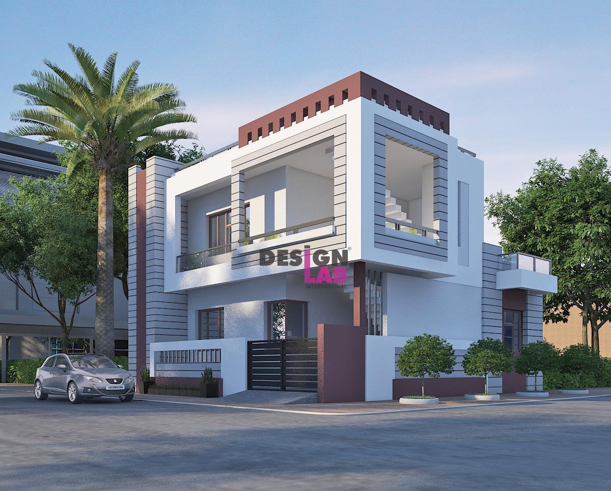 » 6 Modern Beautiful Small Duplex House Photos