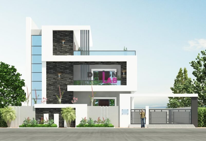 » Modern Beautiful Home Plan Images