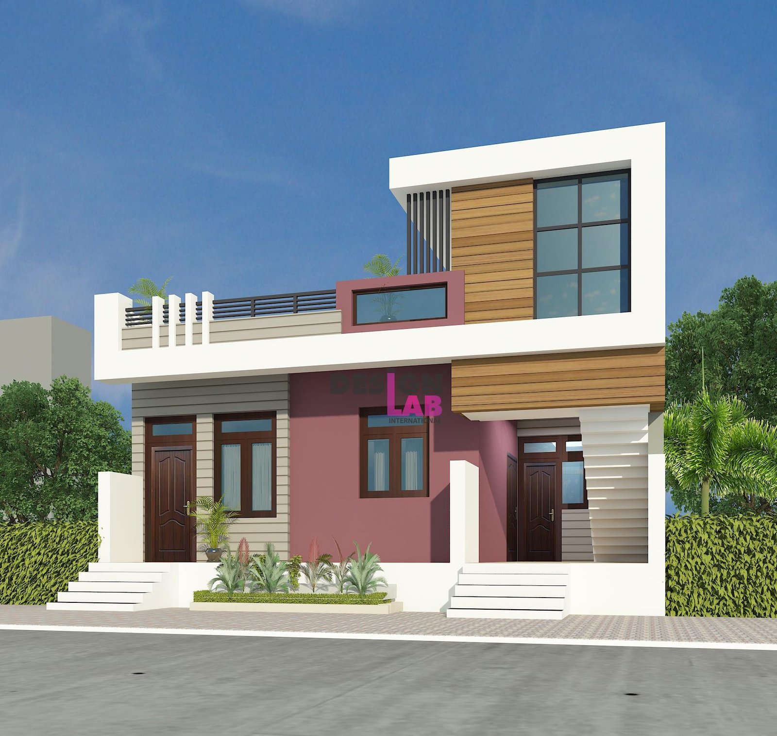 » Beautiful Single Storey House Designs