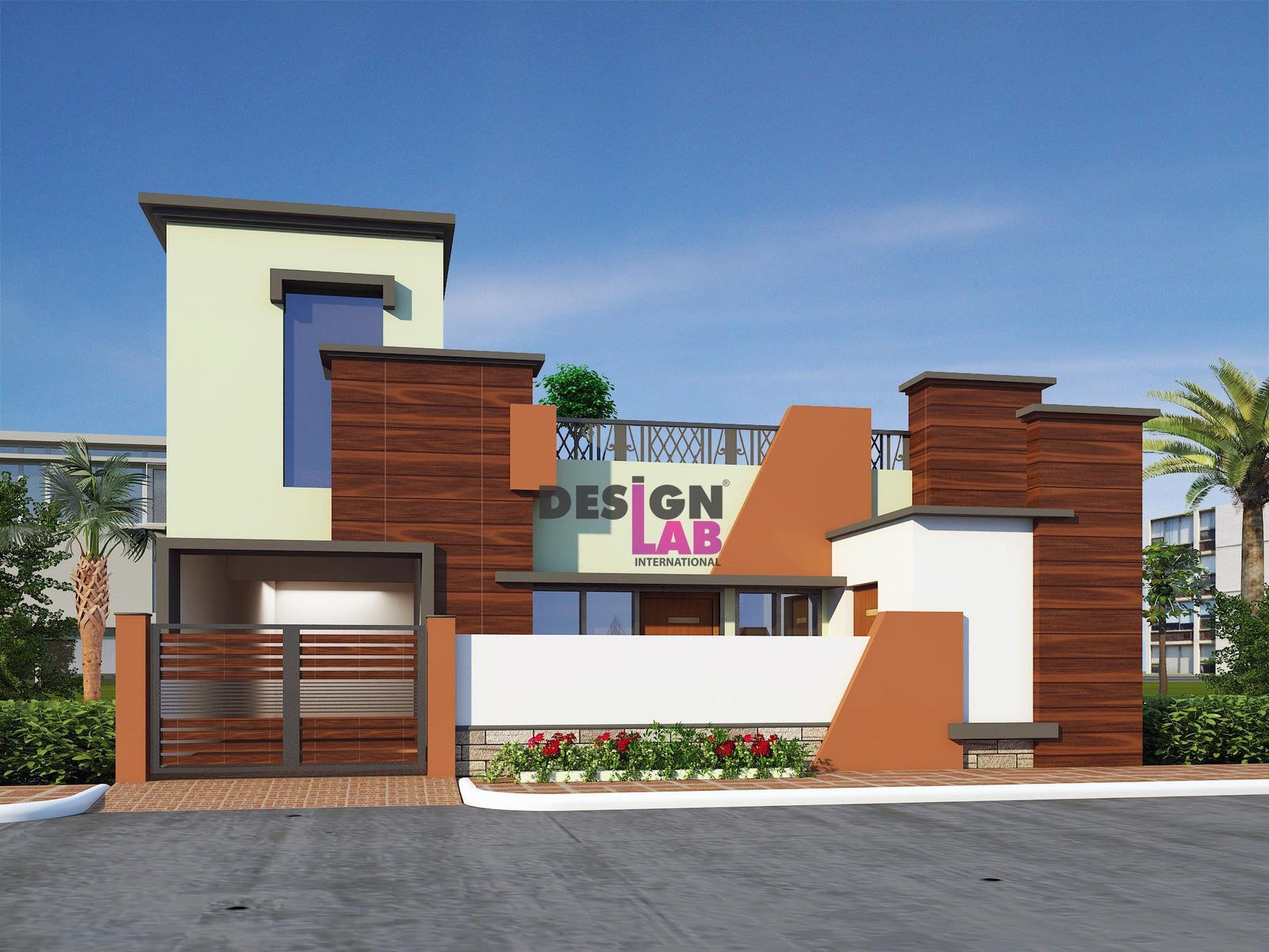 » Single Storey House Front Elevation