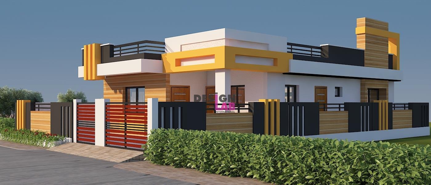 » 6 Unique 1 Story House Exterior Design