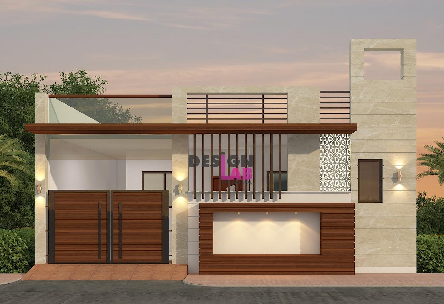 » Single Storey House Front Elevation