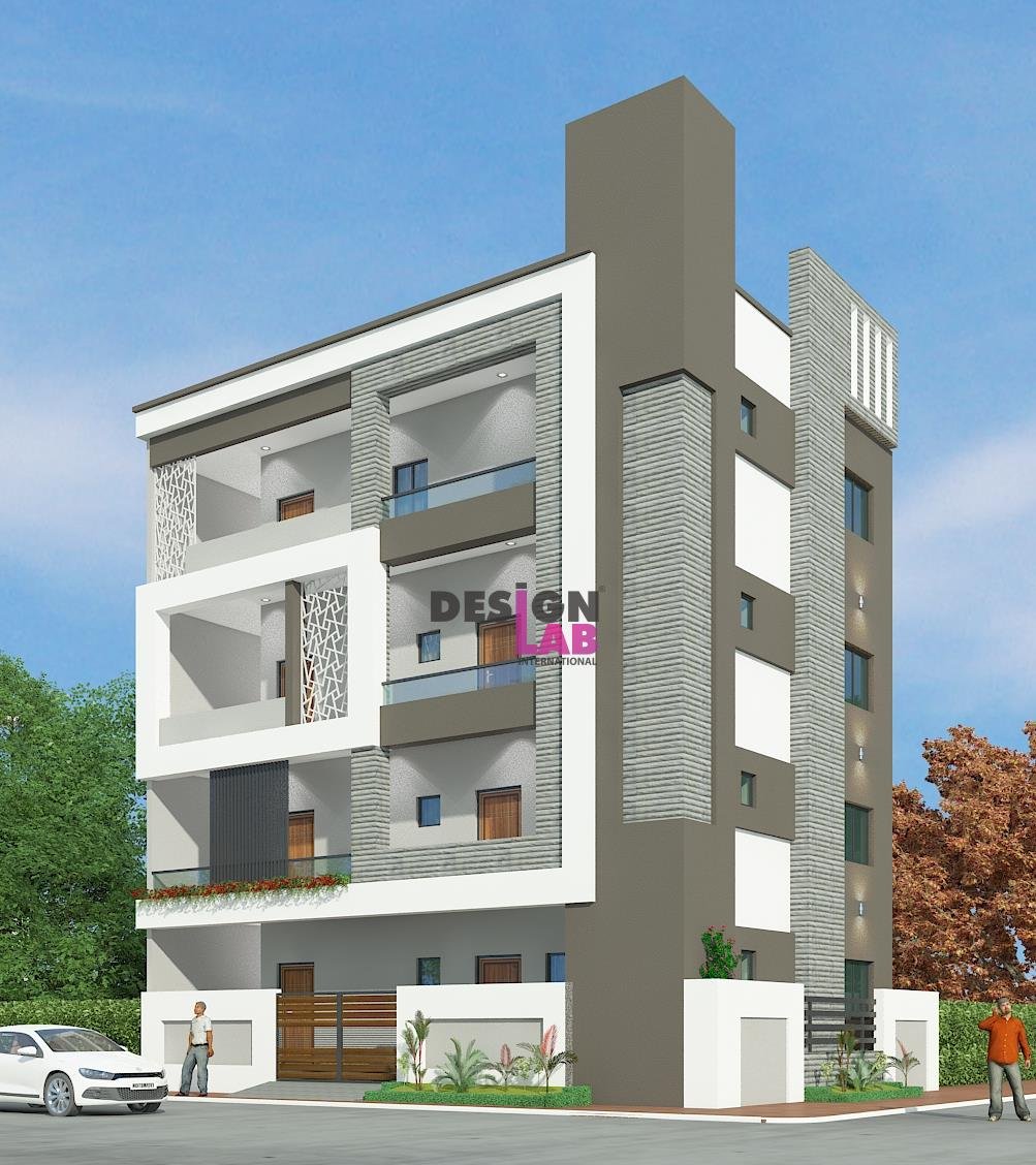 » Latest House Front Side Colour Design