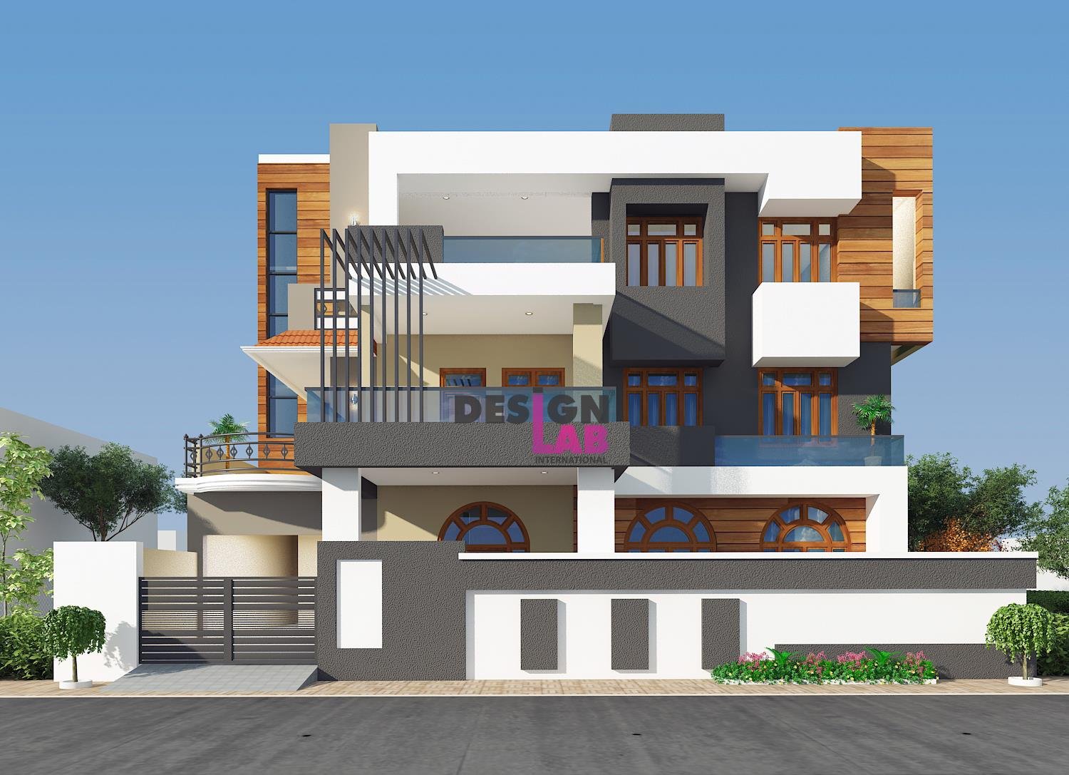 » 4 bedroom house exterior design