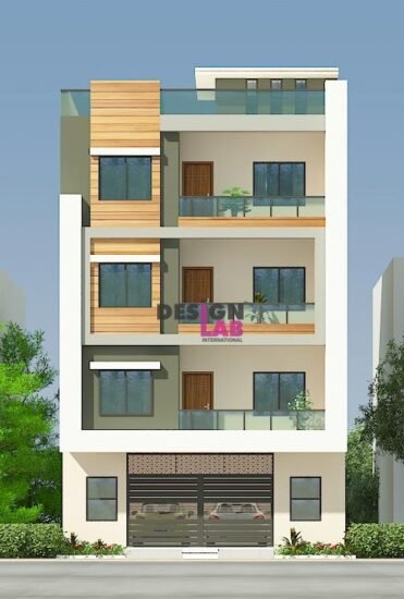 » 3rd Floor House Front Elevation