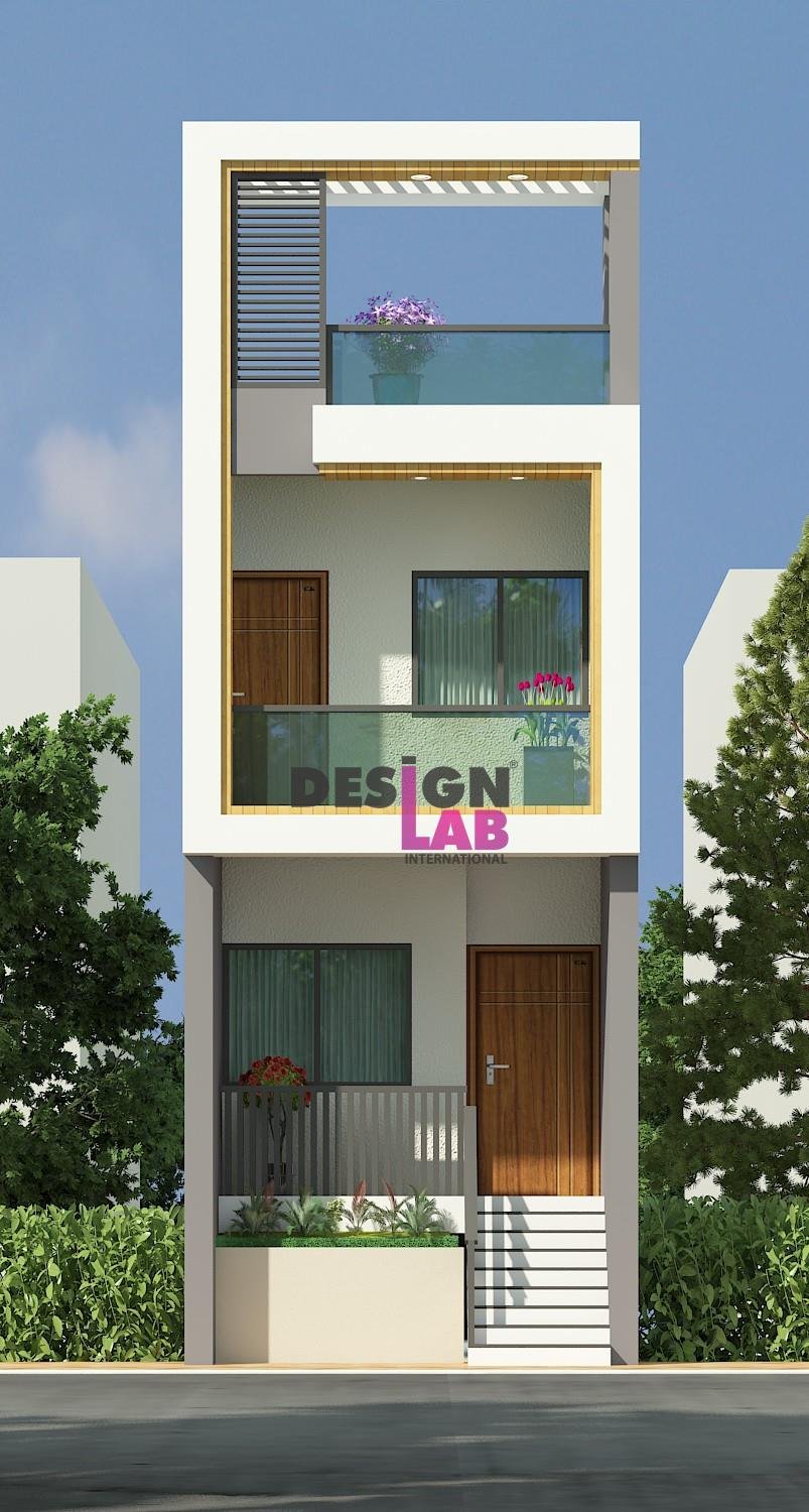 » minimalist 2 storey house