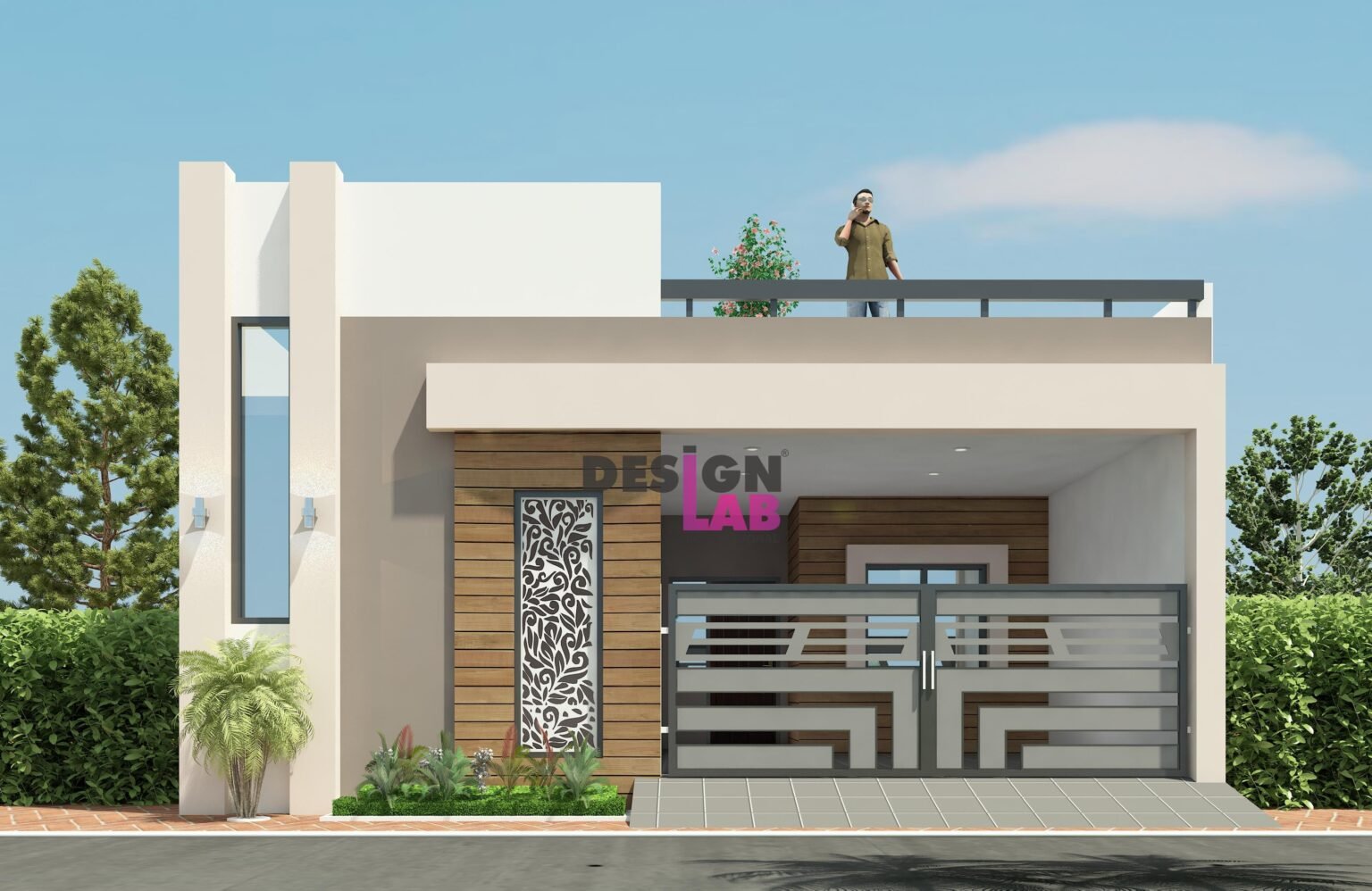 » Beautiful Single Storey House Designs