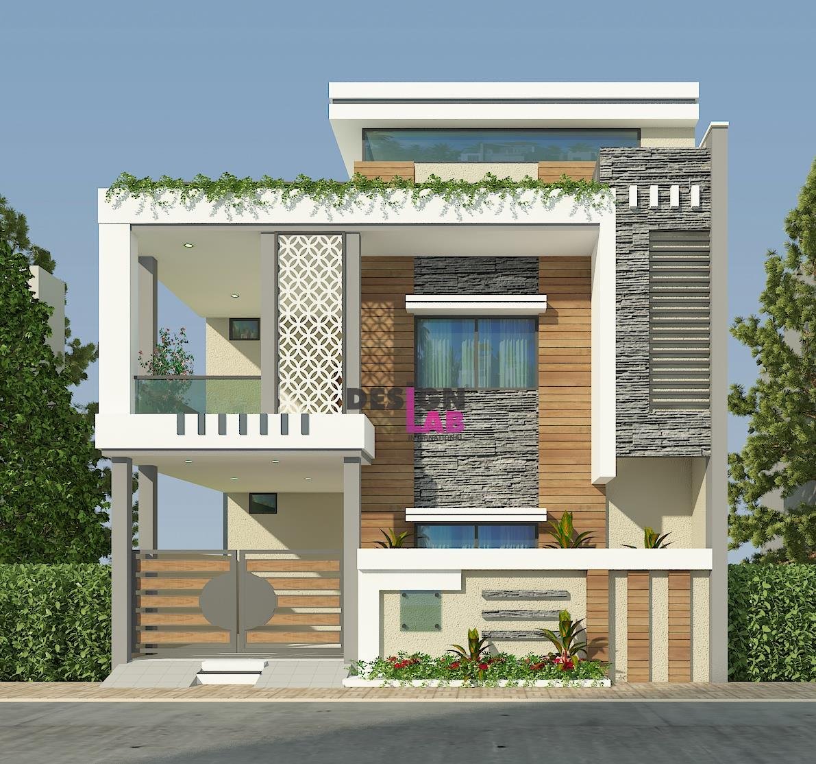 » Modern Facade Double Storey |Did You See Designs?