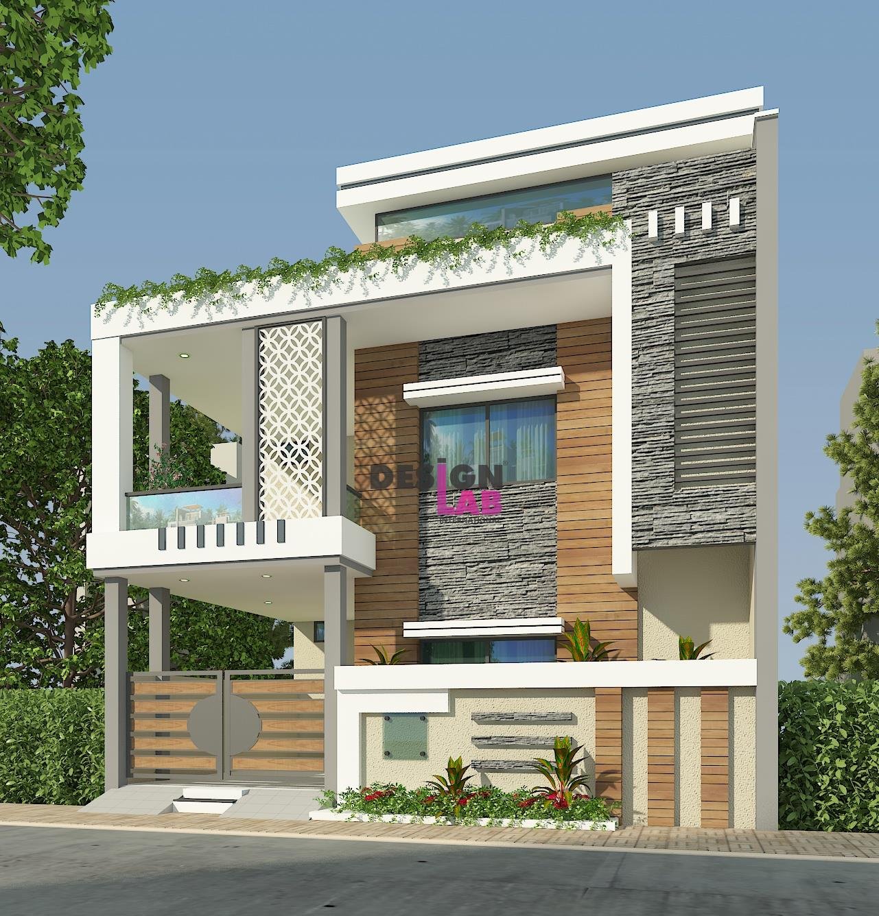 » Modern Facade Double Storey |Did You See Designs?