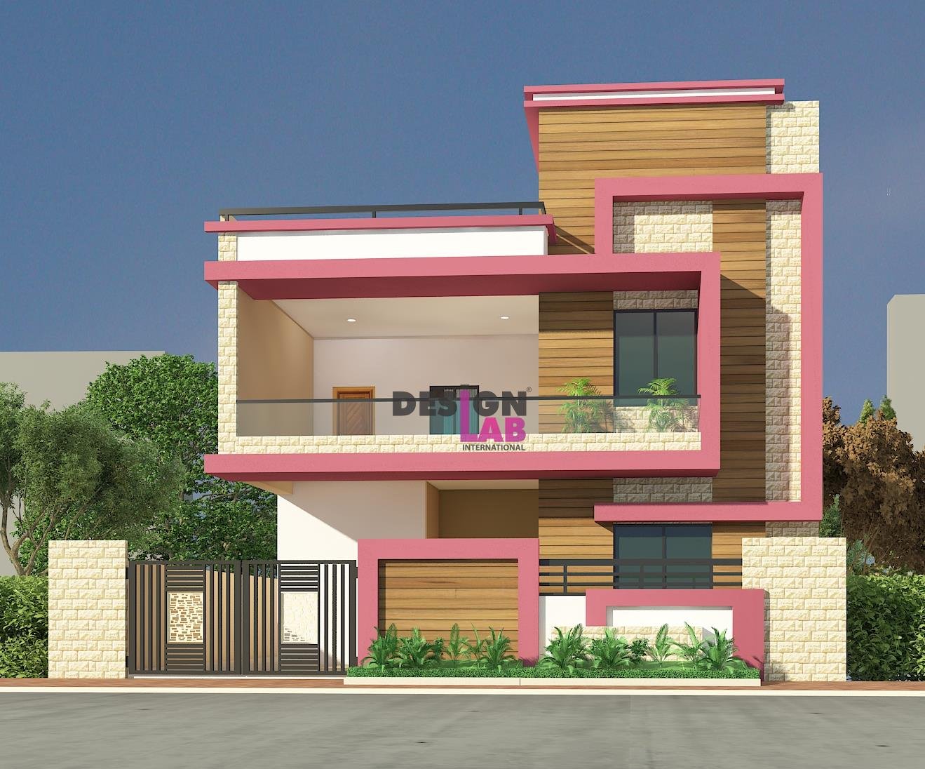 » beautiful 2 storey house design