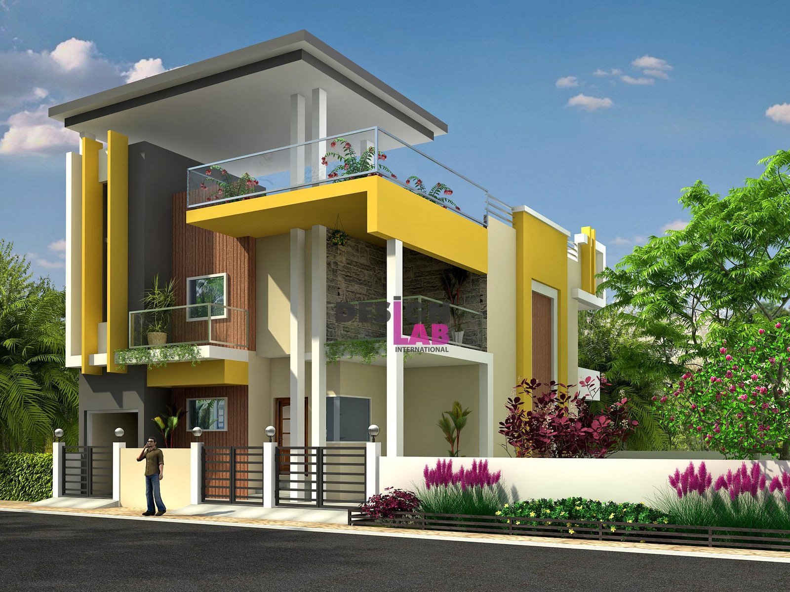 » Mini Modern Mansion 3D Design Ideas