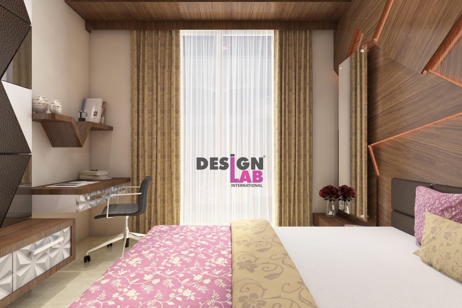 » Beautiful House With Beautiful Wall Design