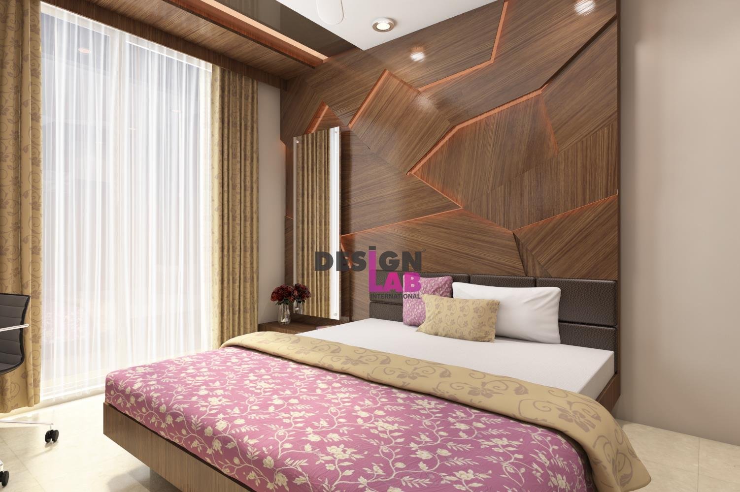 » Beautiful House With Beautiful Wall Design