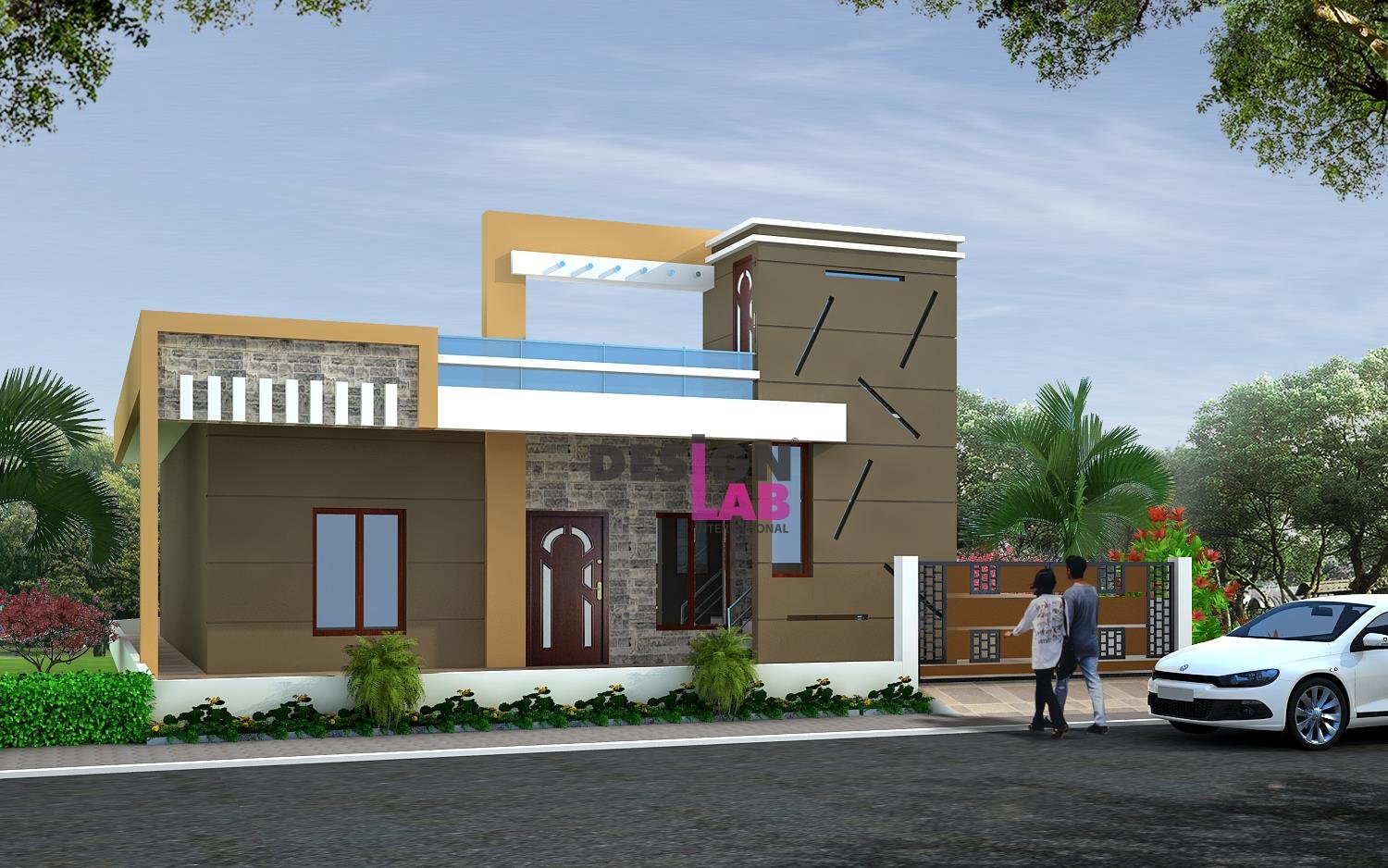 » Single Storey House Exterior Design