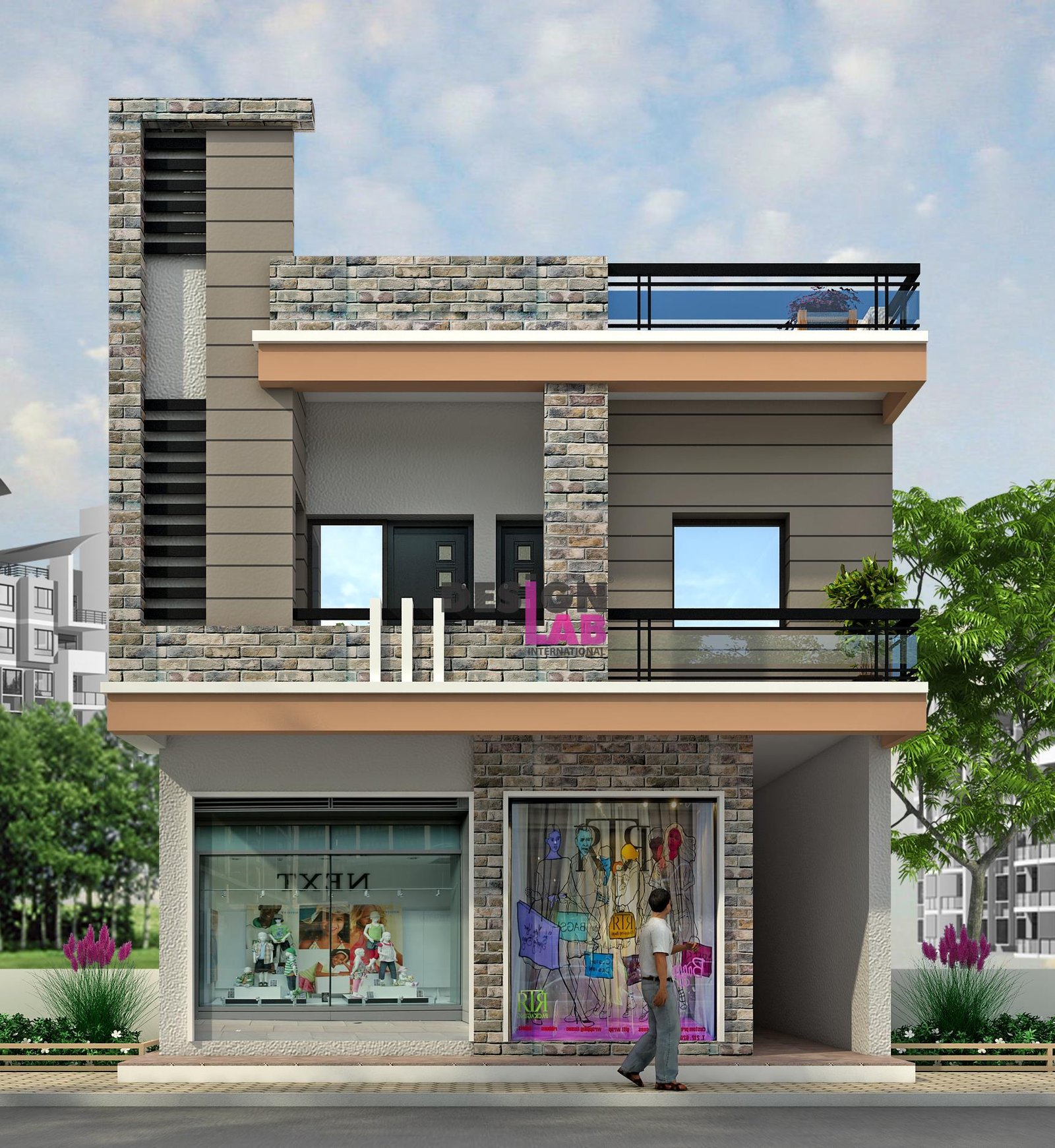 3D Architectural Rendering Services | Interior Design Styles » Front ...