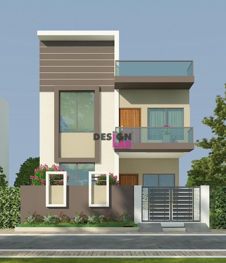 » Normal House Front Elevation 3D Design