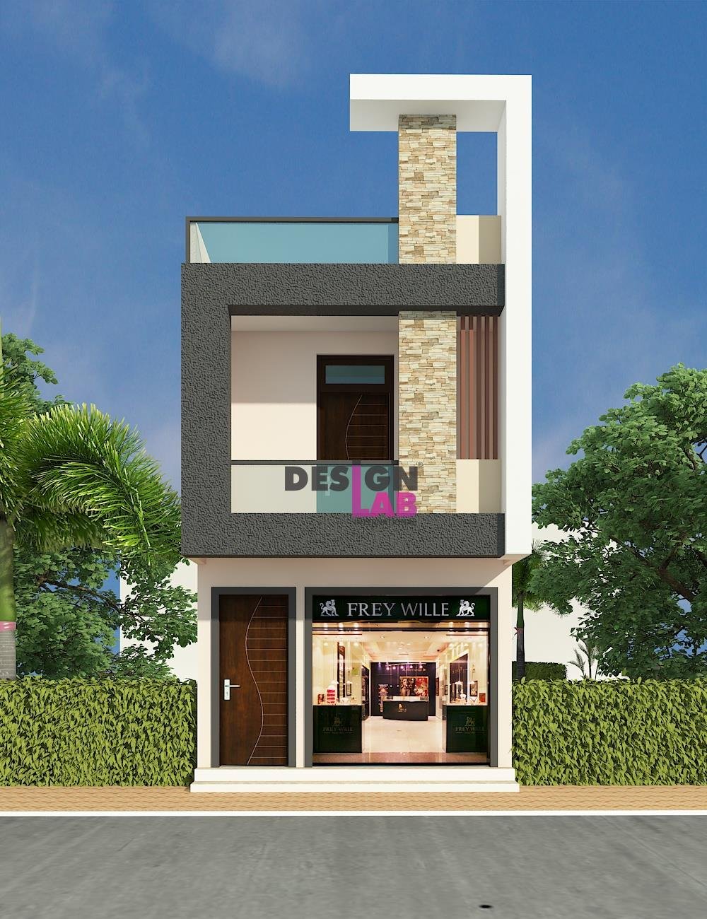 3D Architectural Rendering Services | Interior Design Styles » Front ...