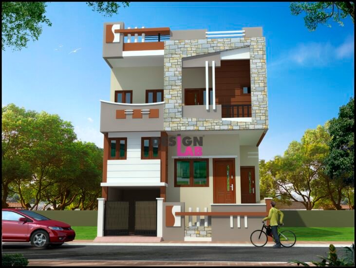 3D Architectural Rendering Services | Interior Design Styles » Modern Bungalow Exterior Design ...