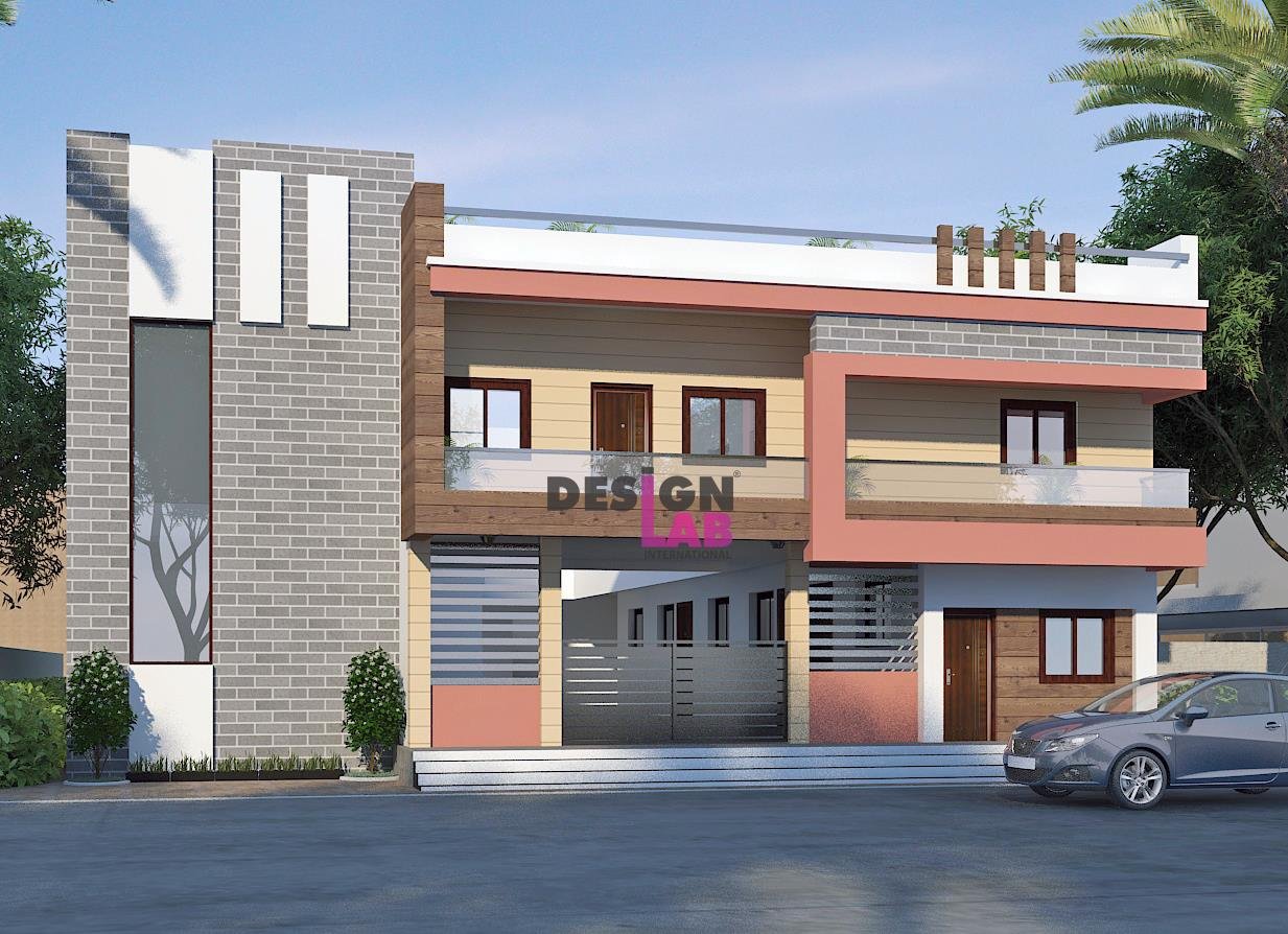 » 6 Best Duplex House Exterior Design